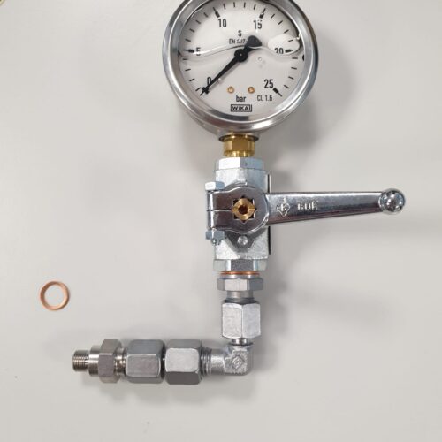 Manometer 63mm 0/25 bar - Konutherm