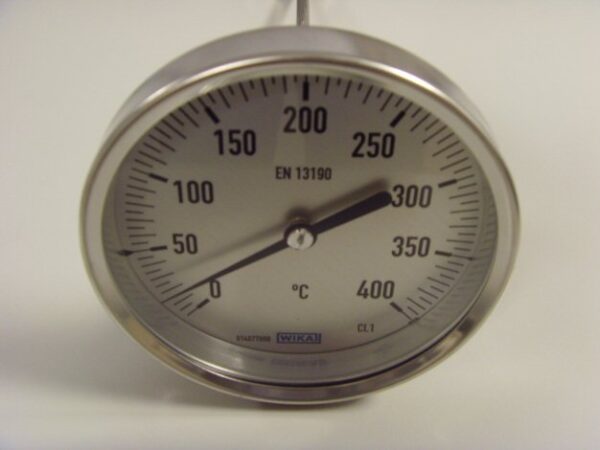 Bimetallic thermometer 0-400C - Konutherm